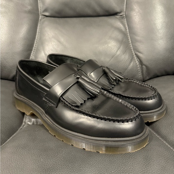 Dr. Martens | Shoes | Doc Martens Adrian Black Tassel Loafers | Poshmark
